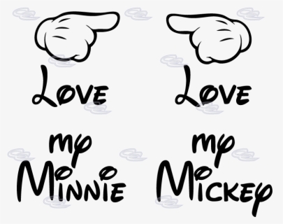 Hand Clipart Mickey Mouse - Cartoon Finger Pointing Up , Free ...