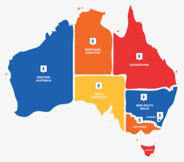 Transparent Electric Blanket Clipart - Map Of Australia Act , Free ...