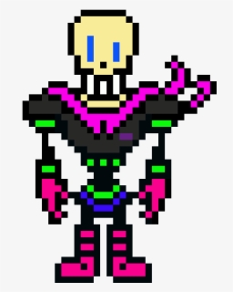 Papyrus"s Face By Axis-strike - Undertale Papyrus Head Sprite , Free ...