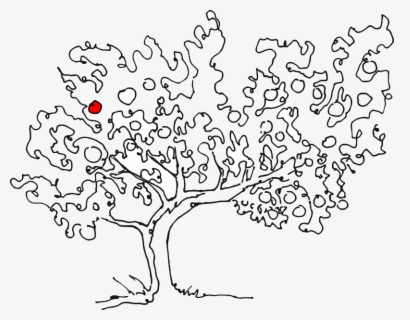 Transparent Tree Line Png - Line Drawing Trees Transparent Background ...