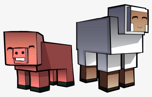 Spinning Minecraft Pig Gif , Free Transparent Clipart - ClipartKey