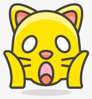Transparent Cute Cat Face Clipart - Cat Emoji , Free Transparent ...