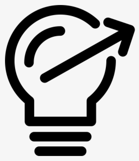 Light Bulb Arrow Icon Clipart , Png Download - Icon , Free Transparent ...