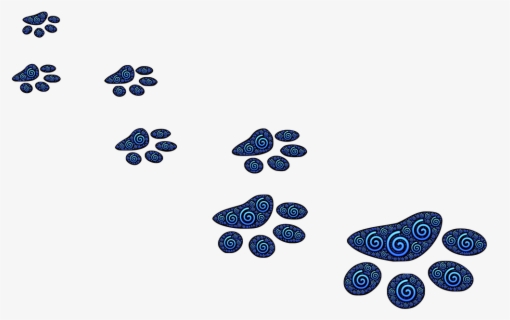 Outline Paw Print Vector , Free Transparent Clipart - ClipartKey