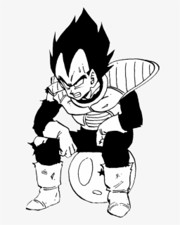 Vegeta Manga Transparent , Free Transparent Clipart - ClipartKey