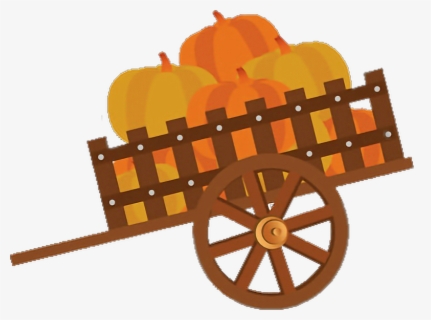 #autumn #wagon #pumpkin - Fall Clipart , Free Transparent Clipart ...
