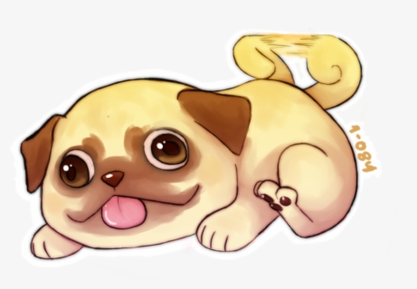 Easy To Draw Derpy Pug , Free Transparent Clipart - ClipartKey