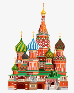Transparent Cathedral Png - Saint Basil's Cathedral Png , Free ...