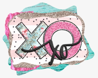 Xoxo Cute Art Cursive - Xoxo In Cursive , Free Transparent Clipart ...