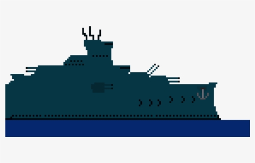 Pixel Art Battle Ship , Free Transparent Clipart - ClipartKey