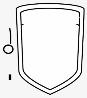 Blank Shield Logo Png Download - Simple Shield Vector , Free ...