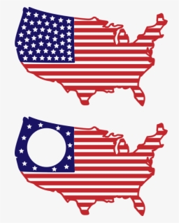 United States Map Monogram Frames , Free Transparent Clipart - ClipartKey