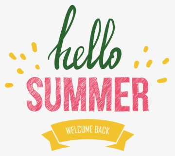 Free Hello Summer Clip Art with No Background - ClipartKey
