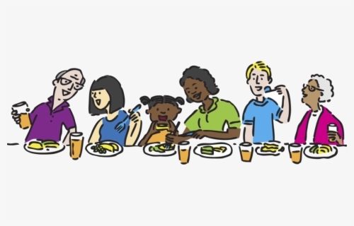 Transparent Community Dinner Clipart - Fellowship Meal , Free ...