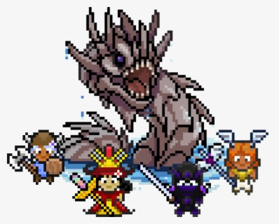 8 Bit Rpg Character , Free Transparent Clipart - ClipartKey