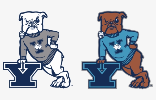 Bulldog Svg Mascot Yale University - Yale University Logo , Free ...