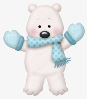 Polar Clipart Winter - Winter Polar Bear Clip Art , Free Transparent ...