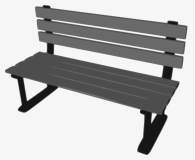 Transparent Bus Clipart Black And White - Park Bench Clipart , Free ...