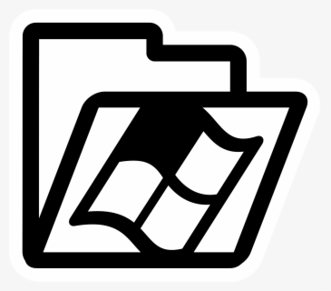 Mono Folder Tar - Open File Icon Png , Free Transparent Clipart ...