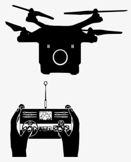 Drone Clipart Remote Control Airplane - Drone , Free Transparent ...