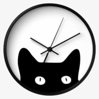 Free Clock Black And White Clip Art with No Background - ClipartKey