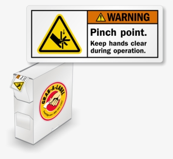 Iso Moving Parts Can Crush Pinch Point Warning Sign - Moving Parts ...