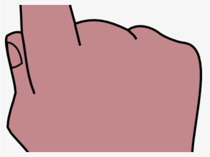 Pointing Hand Clipart Colored , Transparent Cartoons - Transparent ...