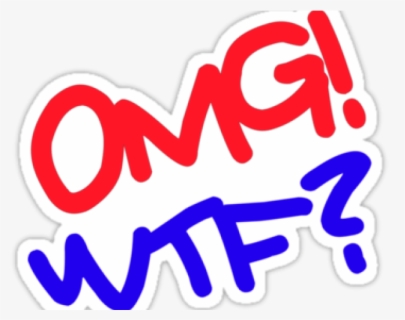 Transparent Wtf Clipart - Comic Book Sticker No , Free Transparent ...