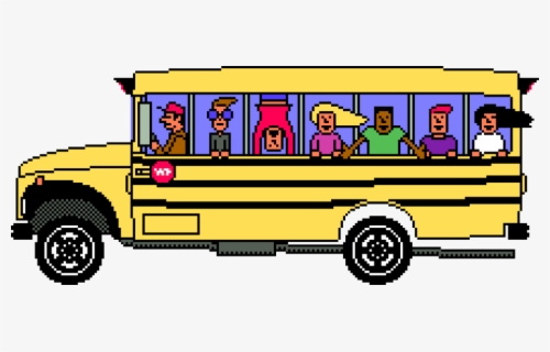 School Bus Service - Animated Bus Gif , Free Transparent Clipart ...