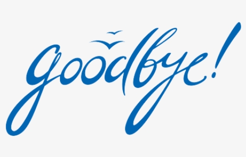 Goodbye Transparent Png - Good Bye Png Transparent Background , Free ...