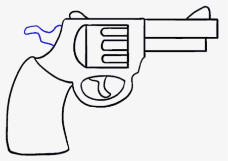Svg Freeuse Download Gun Clipart Easy Pencil - Gun Easy To Draw , Free ...