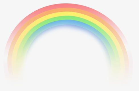 Rainbow Clipart Straight - Half Rainbow Clip Art , Free Transparent ...