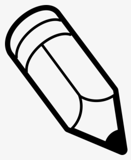 Black And White Pencil Outline , Free Transparent Clipart - ClipartKey