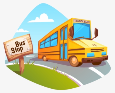 School Bus Stop Clipart , Transparent Cartoons - Stop Sign , Free ...