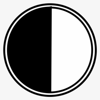 First Quarter Moon Icon Clipart , Png Download - Circle , Free ...