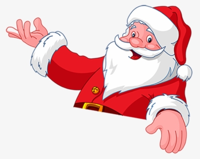 Santa Waving - Santa Waving Clip Art , Free Transparent Clipart ...