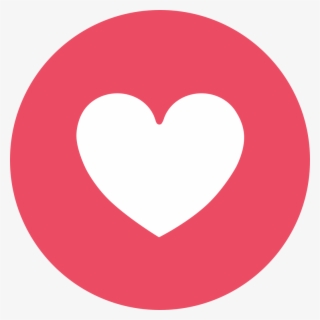 Heart Icon Facebook Png , Free Transparent Clipart - ClipartKey