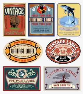 Transparent Vintage Label Png - Vintage Label , Free Transparent ...
