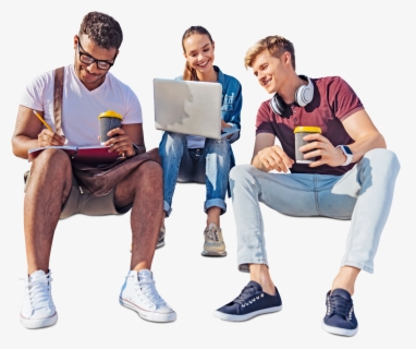 Transparent Student Group Clipart - Group Of Students Png , Free ...