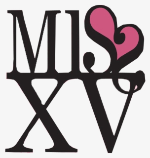 15 Anos - Letras Mis Xv Años , Free Transparent Clipart - ClipartKey