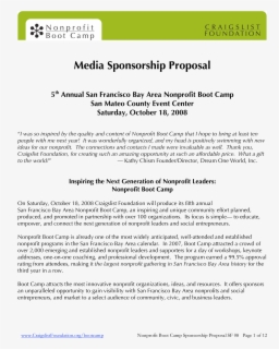 Clip Art Partnership Proposal Template - Proposal Letter For Pageant ...