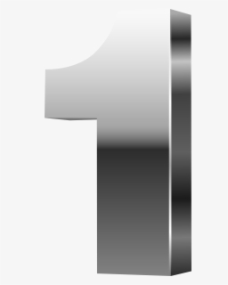 Silver Number Clipart - 3d Number 1 Png , Free Transparent Clipart ...