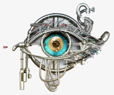 Transparent Transparent Eye Png - Cyborg Robot Eye Png , Free ...