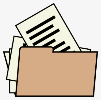 Folder Clipart Office Supply - Document File Clip Art , Free ...