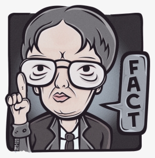 Dwight - Line Art , Free Transparent Clipart - ClipartKey