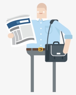 Man Reading Newspaper Clip Art 101 Clip Art - Man Reading News Paper ...