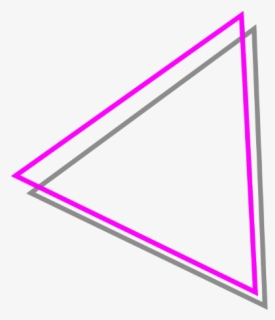 #triangle #border #pink #borderline #borders #triangles - Triangle ...
