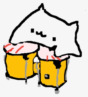 Bongo Cat Template , Free Transparent Clipart - ClipartKey