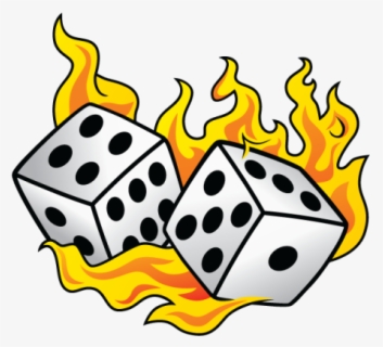 Dice Png Vector - Dice On Fire Art , Free Transparent Clipart - ClipartKey