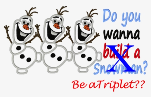 Transparent Building A Snowman Clipart - Do You Want To Build A Snowman ...